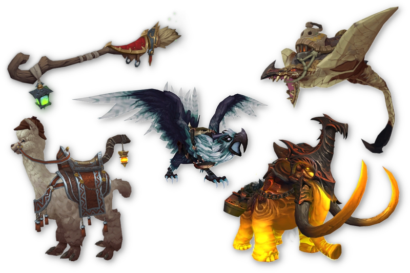 Warcraft Mounts: Patch 10.1.7 Mounts