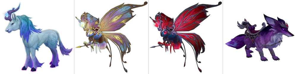 Warcraft Mounts: A field guide to mounts in the World of Warcraft.