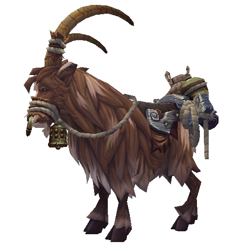Spotted Brown Goat | Warcraft Mounts