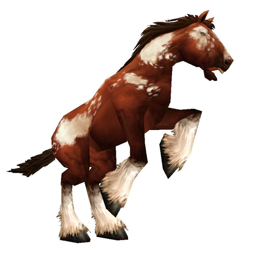 Warcraft Mounts: Pinto Mountain Horse