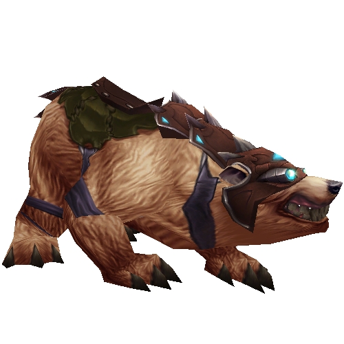 Warcraft Mounts: Armored Brown Bear [Horde]