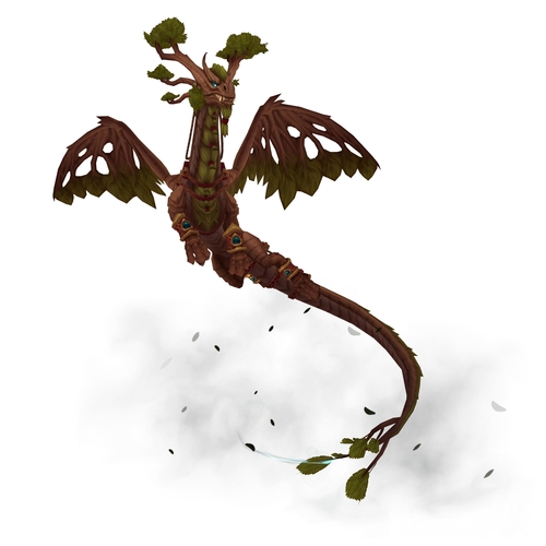 Auspicious Arborwyrm | Warcraft Mounts